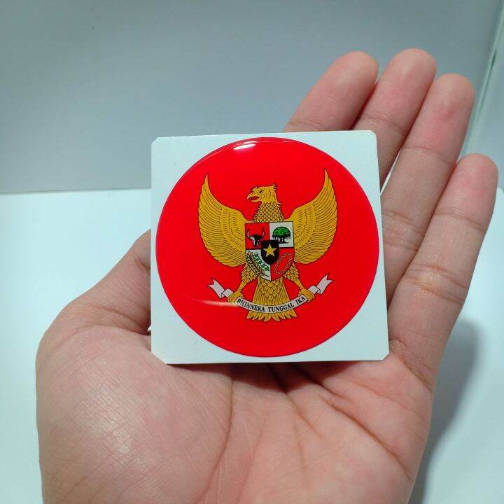 LOGO TIMNAS INDONESIA Emblem sticker timbul resin lentur | Lazada Indonesia