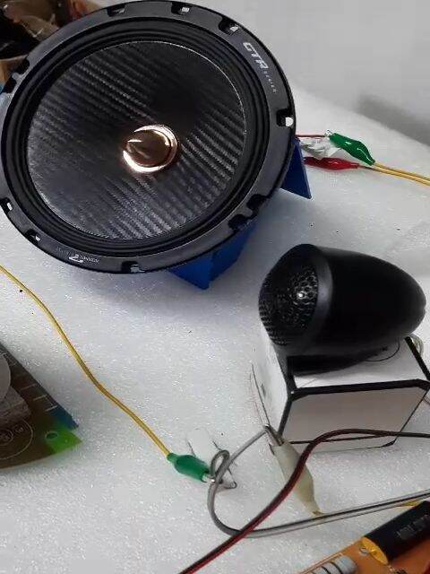 Adams Digital GSK 660 6.5" + JST 288 silk dome tweeter 2-way component ...