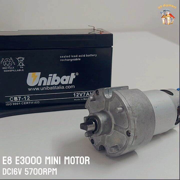 E8 E3000 Arm 16V 5700RPM OEM Swing Arm Mini Motor Autogate System | Lazada