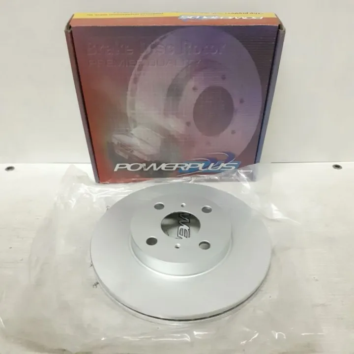 POWERPLUS DISC ROTOR FOR TOYOTA VIOS (FRONT) | Lazada PH