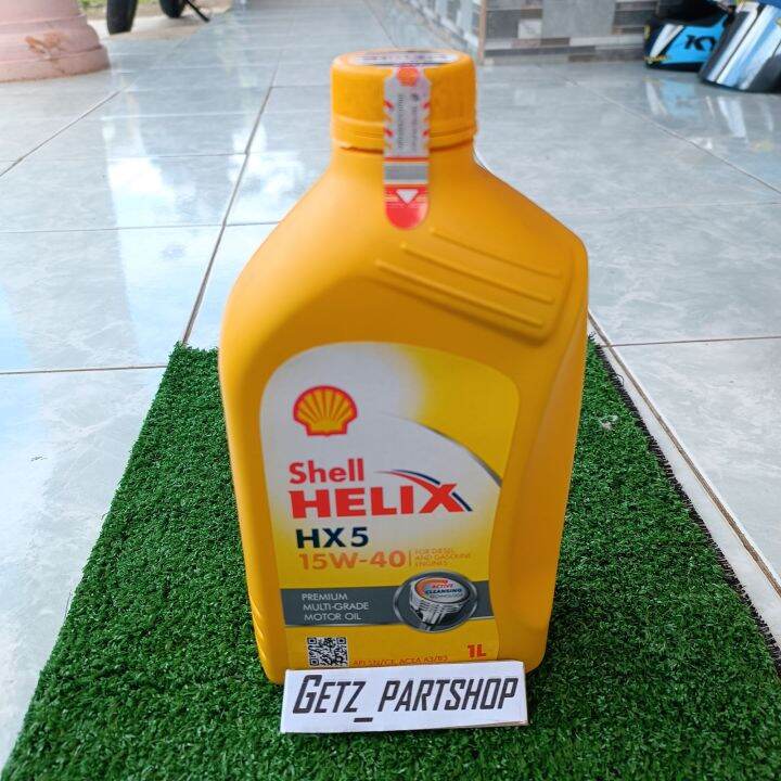 OLI MOTOR SHELL HELIX HX5 15W-40 | Lazada Indonesia