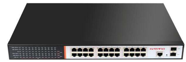 Datang Telecom DTT-2024P 24-Port Gigabit Network Tube Switch 400W Poe ...