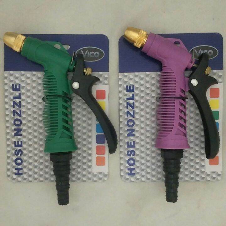 Hose nozzle plastik tebal Vico, semprotan air taman, tembakan air taman ...