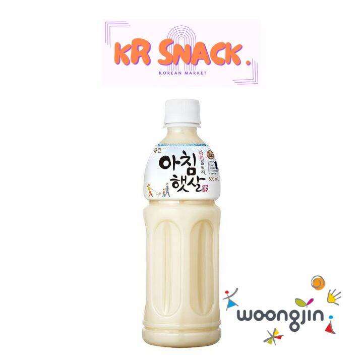 Woongjin Morning Rice Botol 500ml - Minuman Beras Korea Non Alkohol ...