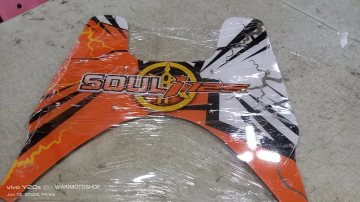 FootBoard Matting Mio Soul i 125 Scooter Orange Color Free Bolt ...