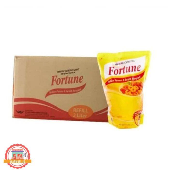 Fortune Minyak Goreng 2 Liter isi 6 pcs | Lazada Indonesia