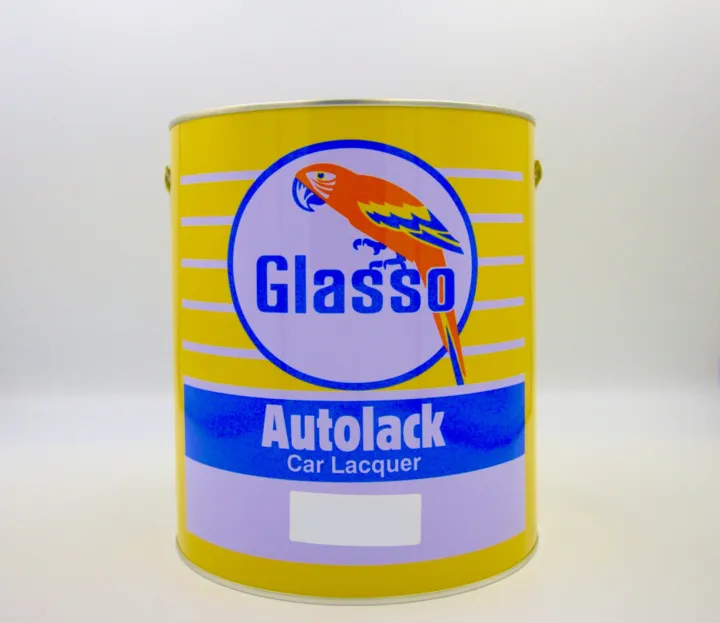 Glasso (ตรานกเเก้ว) Autolack Car Lacquer สีพ่นรถยนต์ตรานกเเก้ว มีสี ...