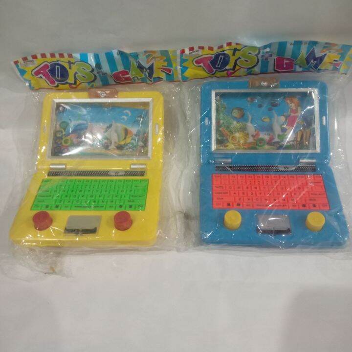 Mainan game air laptop water game laptop mainan jadul edukasi anak ...