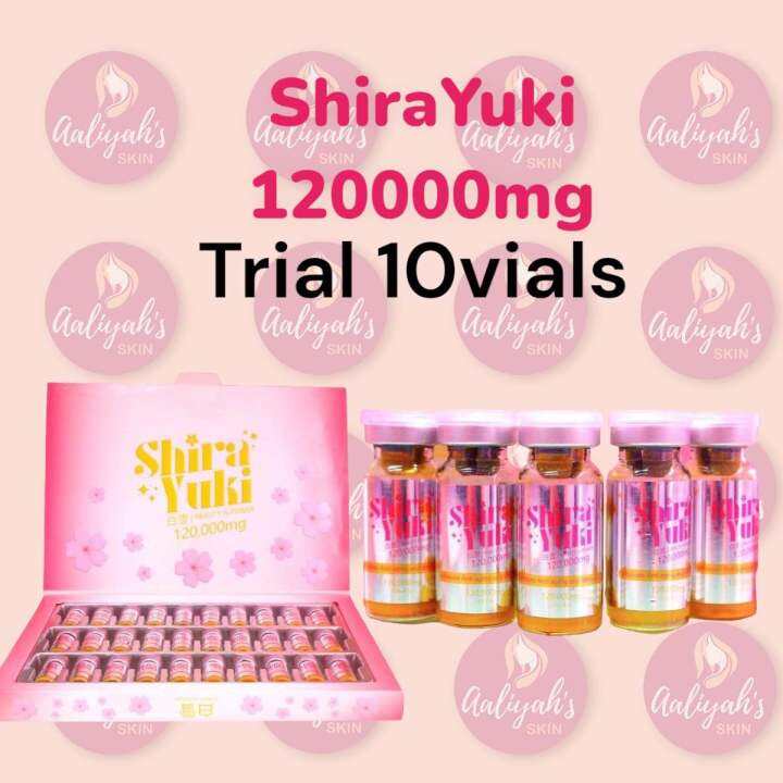 Shira yuki yellow 10vials trial free vitc | Lazada PH