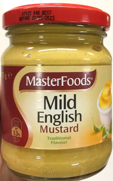 Masterfoods Mild English Mustard 175g | Lazada PH