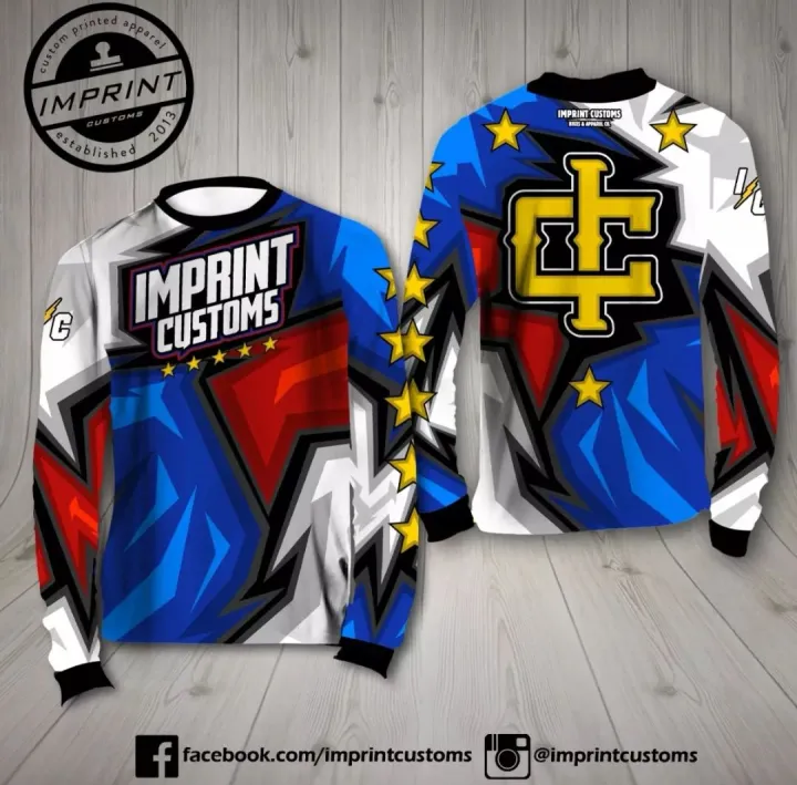 IMPRINT CUSTOMS BARRETT RIDING JERSEY | Lazada PH