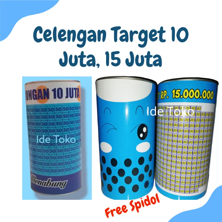 Celengan Jumbo 50K Target 10 Juta dan 15 Juta | Lazada Indonesia