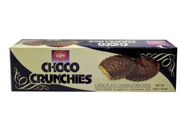 FIBISCO Choco Crunchies Chocolate Covered Biscuits 200g | Lazada.co.th