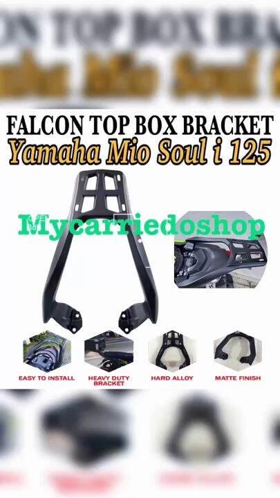 Yamaha Mio Soul i 125 Falcon Bracket Mio Soul i 125 Top Box Bracket ...