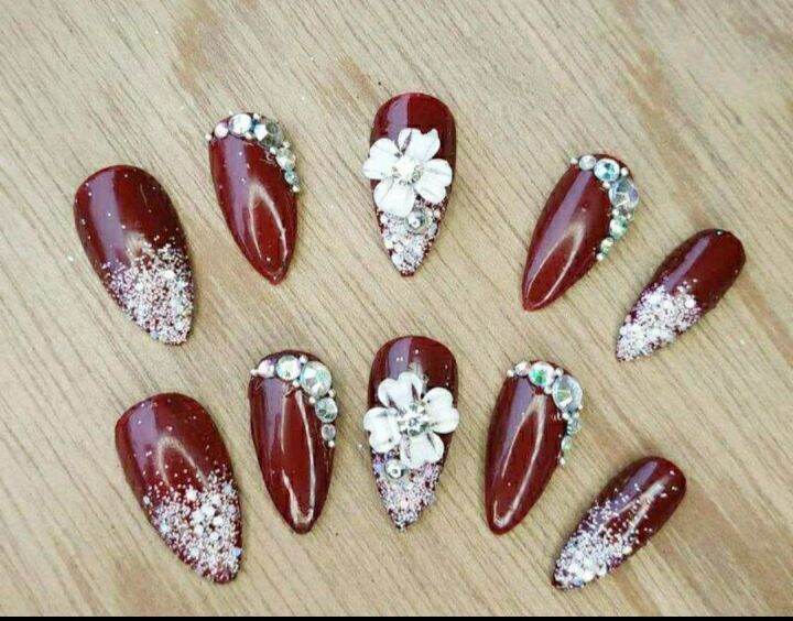 READY !!! Kuku palsu handmade/ kuku palsu dan lem/ kuku palsu murah ...