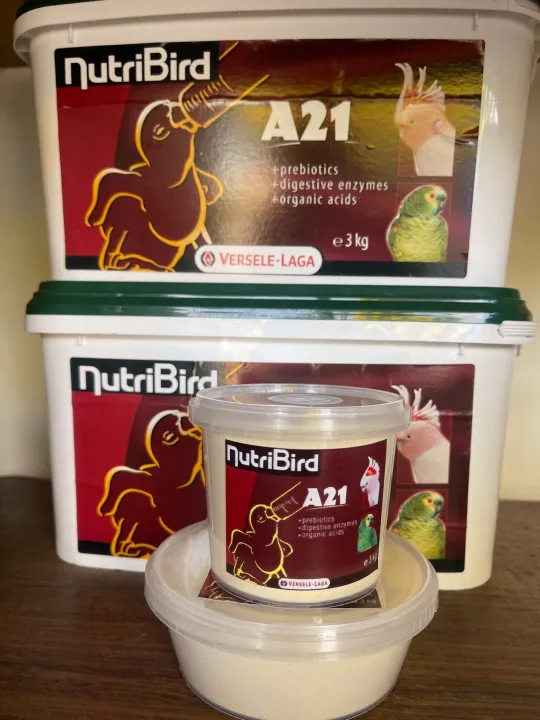 อาหารลูกป้อน nutribird a21 (แบ่งขาย) แท้ 💯 เปอร์เซนต์ แกะจากถังทุก ...