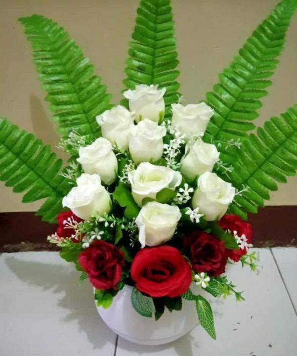 Rangkaian Bunga rose/Bunga rose plastik/Hiasan dinding/Hiasan meja ...