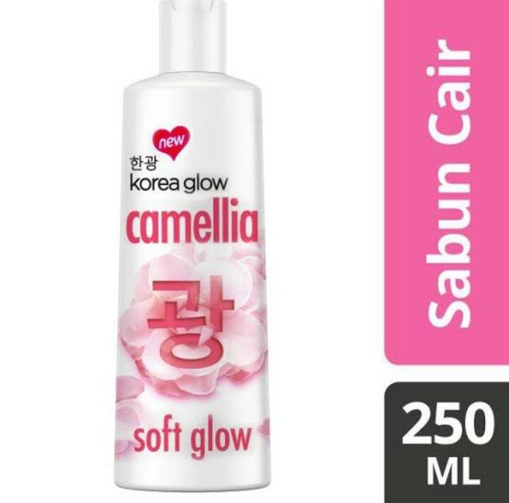 Sabun Cair Korea Glow Camellia Soft Glow Botol Body Wash 250ML | Lazada ...