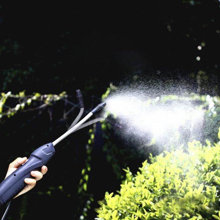 Electric Sprayer With Flexible Wand, Watering Spray Wand Rechargeable ...