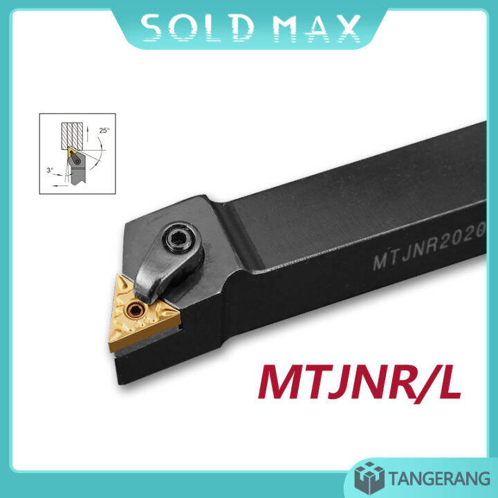 MTJNR1616H16 CNC lathe External Turning Tool Holder/Alat Turning Eksternal Untuk Mesin Bubut/CNC ...