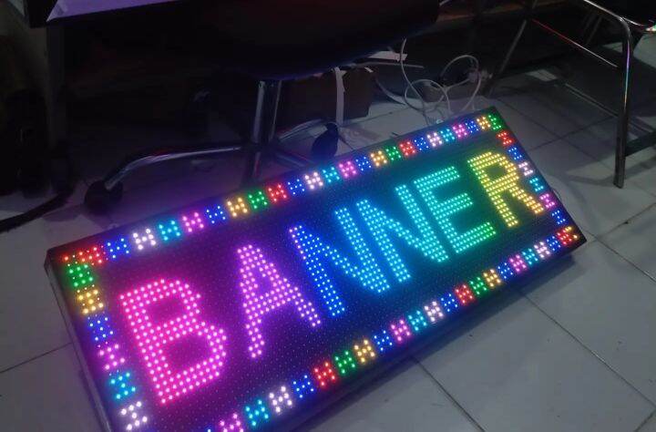 RUNNING TEXT LED TULISAN BERJALAN 3M | Lazada Indonesia