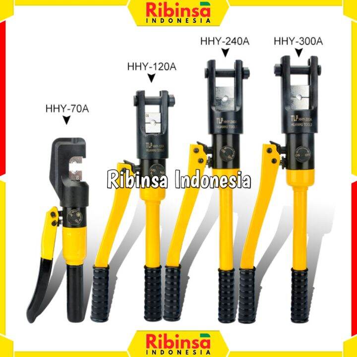 Tang Hidrolik Press Skun Hydraulic Crimping Tools HHY 70 120 240 300 A | Lazada Indonesia