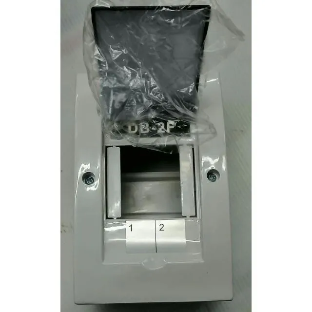 CHINT MINIATURE BREAKER ENCLOSURE 2 WAY ***** DISTRIBUTION BOX 2 ...