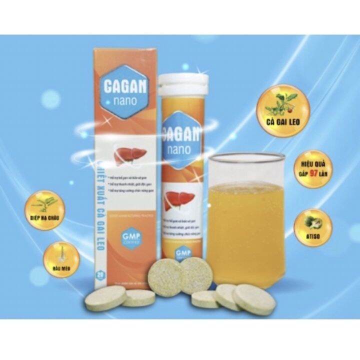 Authentic Cagan 20 effervescent tablets for liver support | Lazada PH