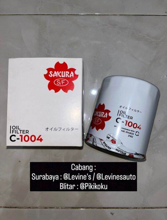 filter oli PS100 sakura C1004 / filter sakura C-1004 / filter oli PS120 ...