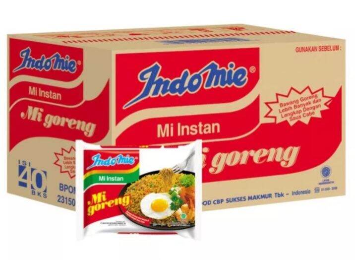Indomie goreng 1 dus isi 40 pc | Lazada Indonesia