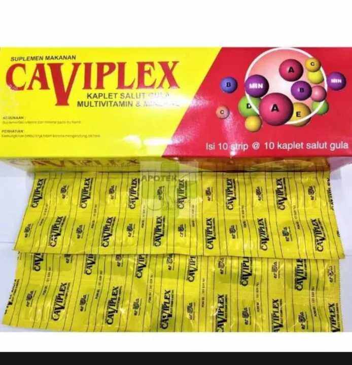 Caviplex multivitamin Dan mineral Harga box | Lazada Indonesia