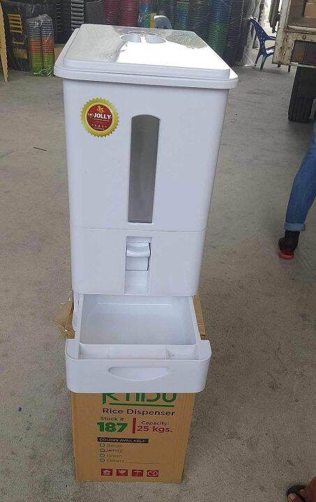 25kgs JOLLY RICE STORAGE BOX 52X32X55CM | Lazada PH