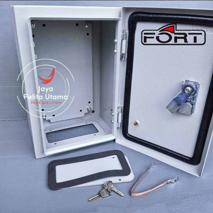box panel listrik FORT 20x30x15metal indoor full 1mm pabrikan merk FORT ...