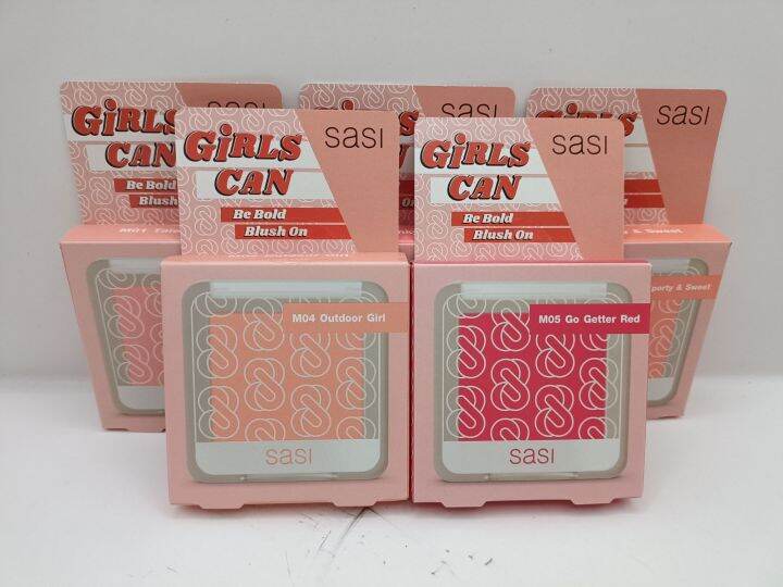 Sasi Girls can be bold blush on ศศิ เกิร์ล แคน บี โบลด์ บลัช ออน | Lazada.co.th