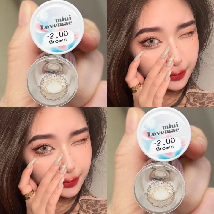 Mini Lovemac/ mini boom brown รุ่นน้ำตาลฝอ คละแบรนด์ | Lazada.co.th