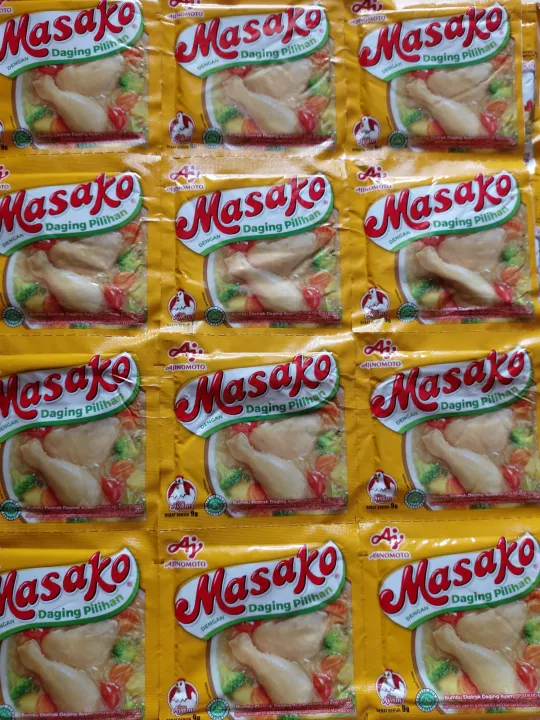 Masako Ayam 1 Renceng Isi 12 Sachet 9gram Lazada Indonesia