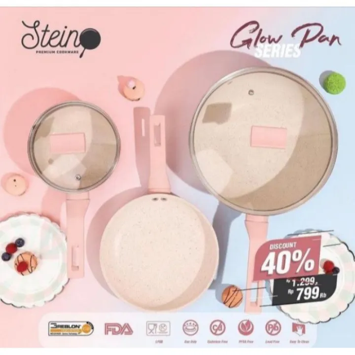 STEIN GLOW PAN STEINCOOKWARE SET | Lazada Indonesia