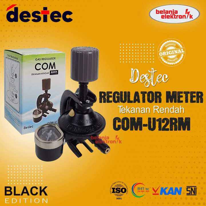 REGURATOR GAS DESTEC METER & METER TEKANAN RENDAH | Lazada Indonesia