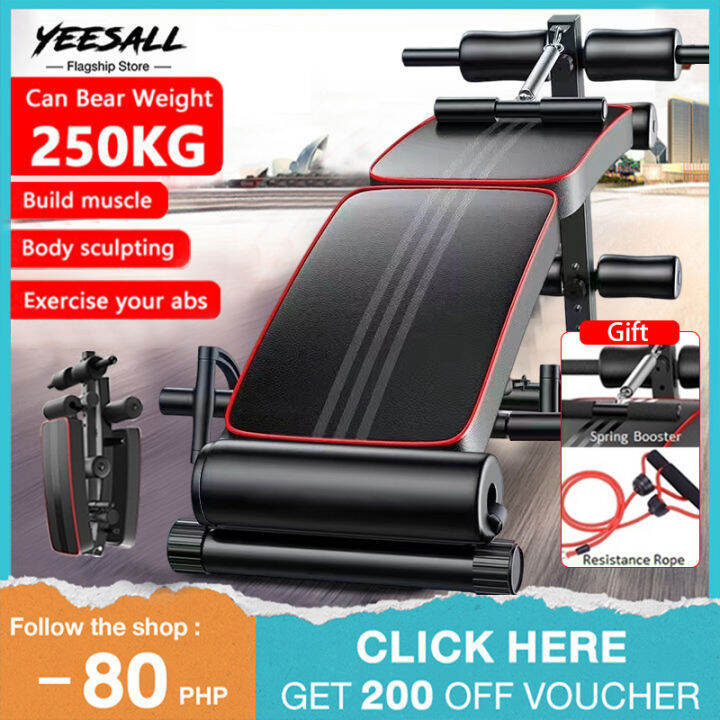 YEESALL Supine Board, Abdominal Muscle Board, Multifunctional Abdominal ...