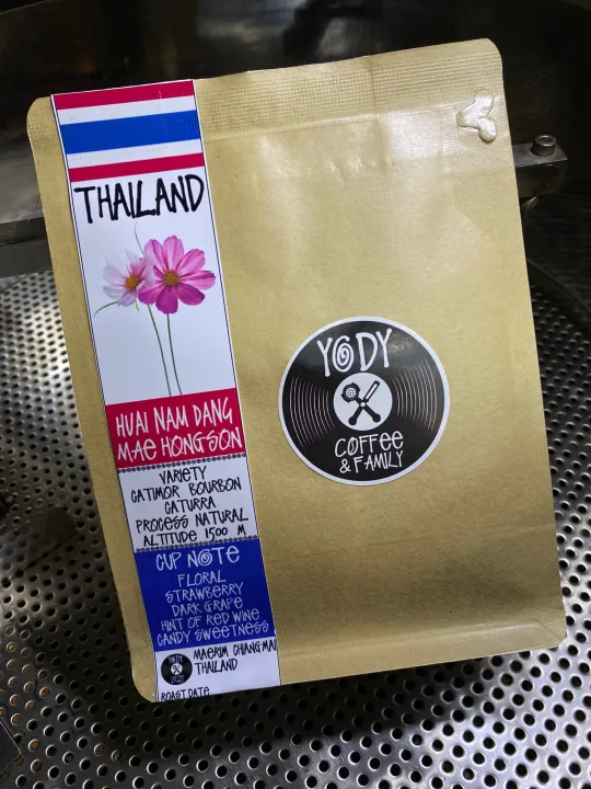 🇹🇭Huai Nam Dang “Natural” process coffee Yody Coffee 160 g กาแฟ กาแฟอา ...