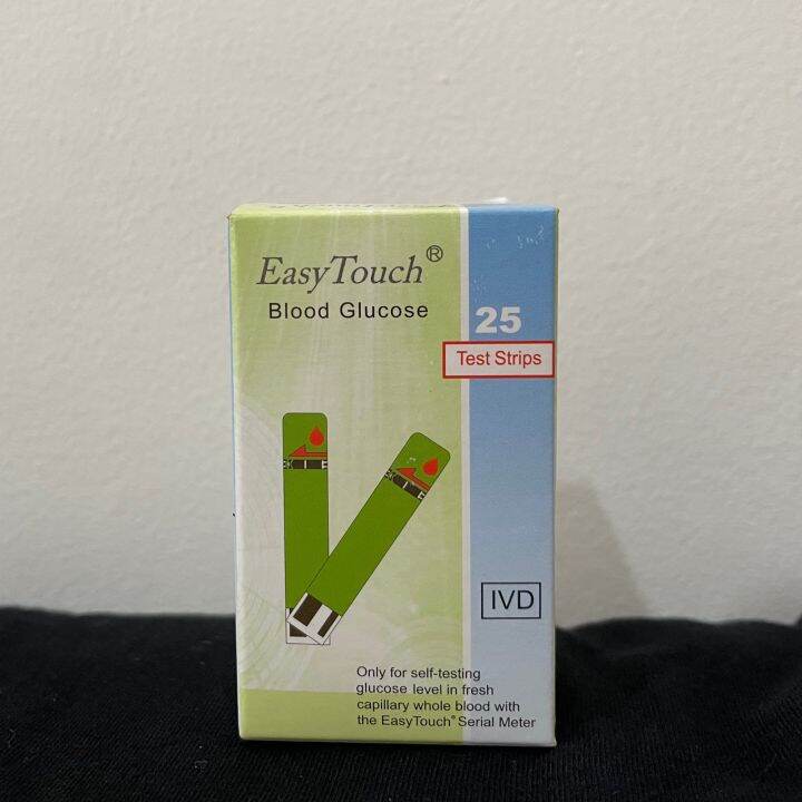 EASY TOUCH - Refill Strip Gula Darah / Glucose Isi 25 pcs | Lazada ...