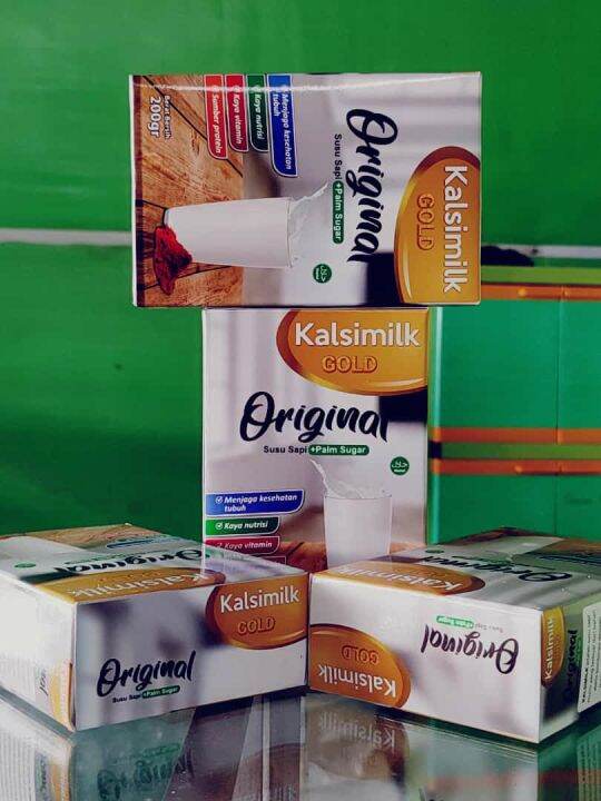Susu sapi plus palm sugar Kalsimilk gold susu sapi gula aren | Lazada ...