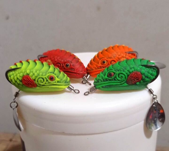 SOFT FROG 3D / SOFROG 3D UKURAN 4CM DOUBLE HOOK KENZI 1/0 | Lazada ...
