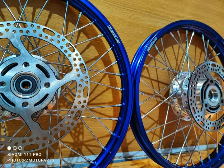 🇳🇱 RAIDER150 CARB/F.I RIMSET VANZBOY BLUE | Lazada PH