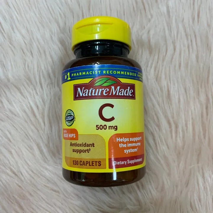 Nature Made Vitamin C 500mg 130Caplets | Lazada PH