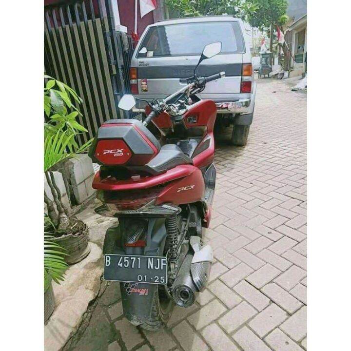 behel Senderan Sandaran Honda PCX ABS DB 150 160 jok motor sender boncengan all new pcx 2018 ...