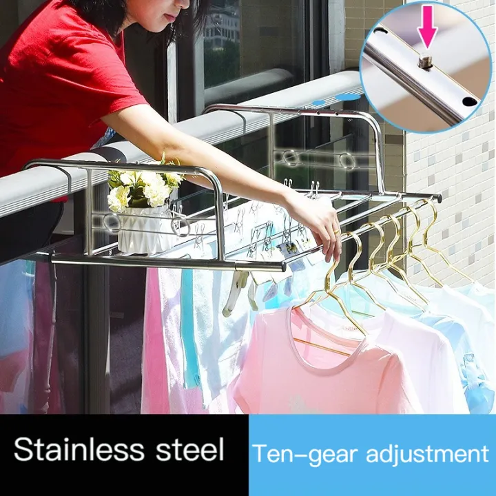 Laundry rack, window sill, balcony, drying rack, shoe rack, window ...