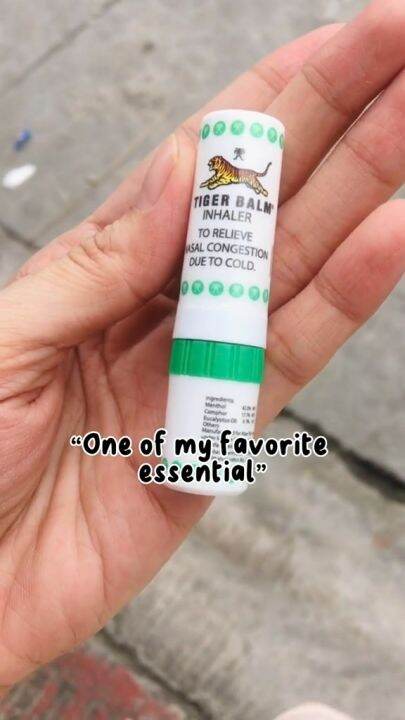 Tiger Balm Inhaler Product of Thailand Nasal Inhaler for runny nose and ...