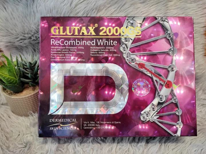 Glutax 2000GS with iv push set | Lazada PH