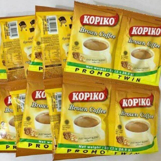kopiko brown twin pack 10pcs. twin pack sachet | Lazada PH